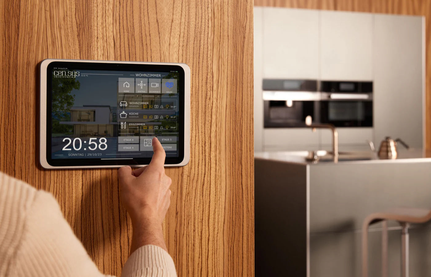 How to Use a Tablet as Smart Home Control Panel | Displine